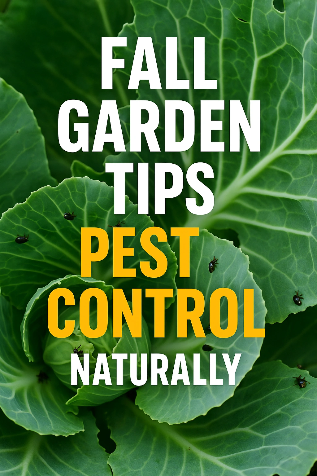 Fall Garden Pest Control — Naturally - Start a Garden