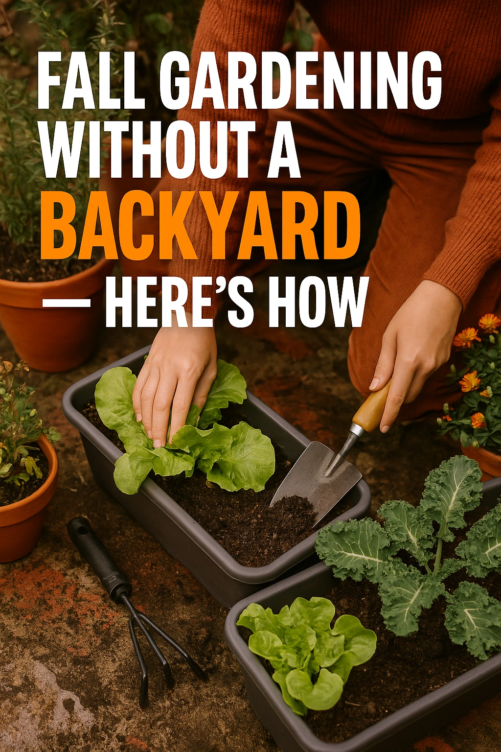 Fall Gardening Without a Backyard — Here's How - Start a Garden